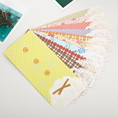 Clothing Design Envelopes 5 PCS(Random Color) 950845 2018 – $1.79